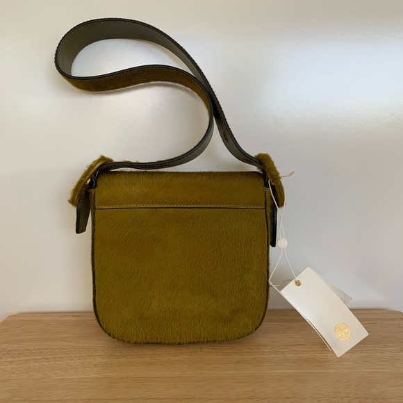 Tory Burch | Bags | New Tory Burch Mini Sawyer Calf Hair Shoulder Bag ...